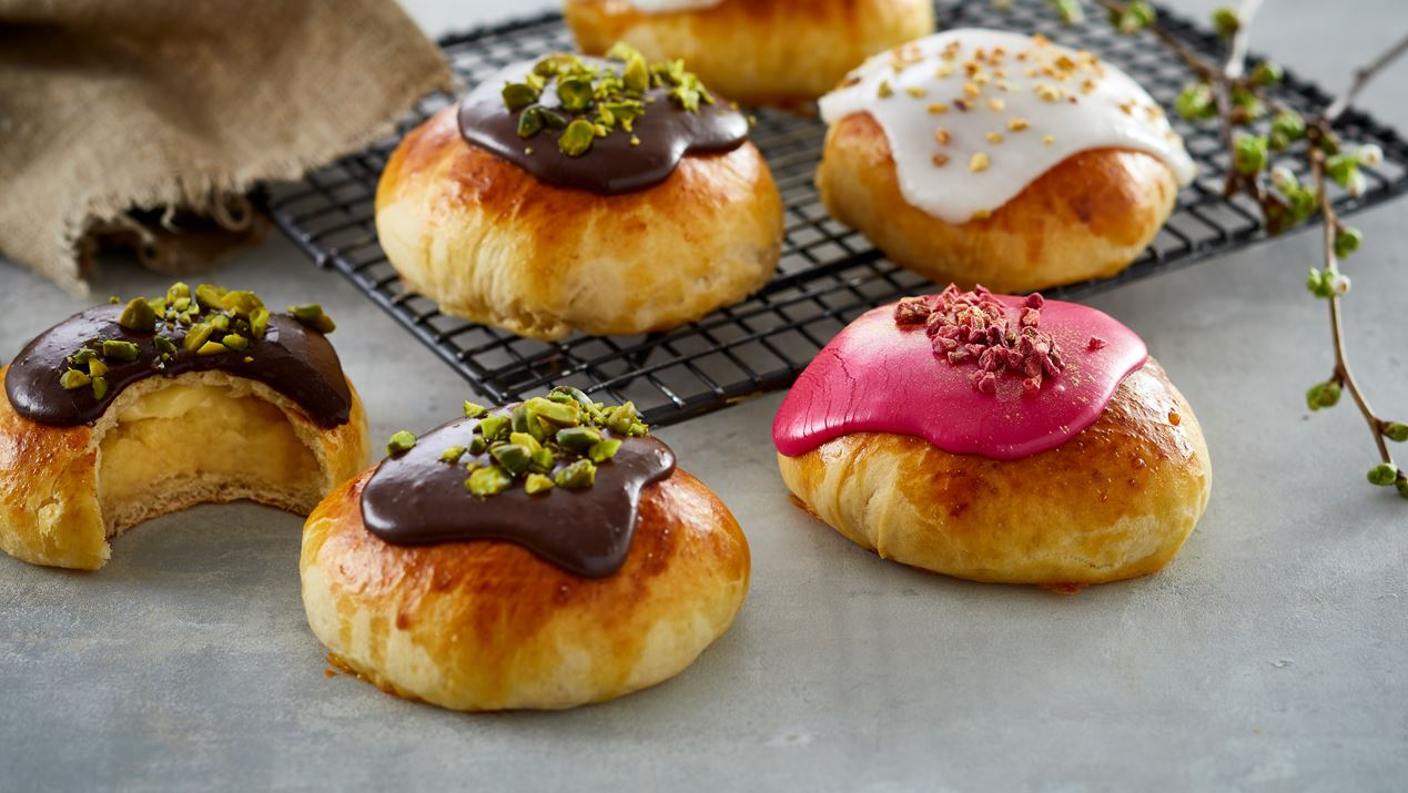 Fastelavnsboller - Ønskeskyen - Opskrift på fastelavnsboller